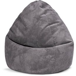 MAGMA Heimtex Sitzsack BeanBag SHARA XXL (1 St), grau