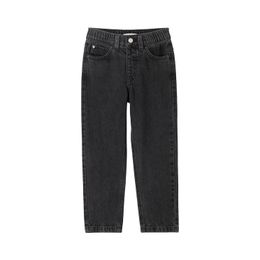Tom Tailor Jungen Relaxed Jeans mit recycelter Baumwolle, grau, Uni, Gr. 104