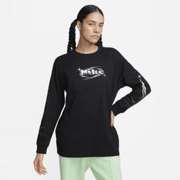 Nike Sportswear Longsleeve für Damen - Schwarz