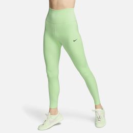 Nike One Leggings in voller Länge mit hohem Bund für Damen - Grün