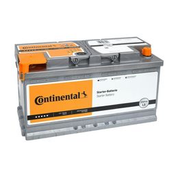 Continental 12V, 100 Ah, 900 A Starterbatterie 12V 100Ah 900A für SKODA MITSUBISHI VW PEUGEOT SEAT LAND ROVER AUDI MERCEDES-BENZ JAGUAR PORSCHE BMW NI