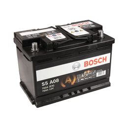 Bosch Starterbatterie S5A 12V 70Ah 760A für SKODA VW PEUGEOT LAND ROVER LAMBORGHINI VOLVO NISSAN RENAULT CITROËN VAUXHALL FORD BARREIROS SEAT AUDI DAF