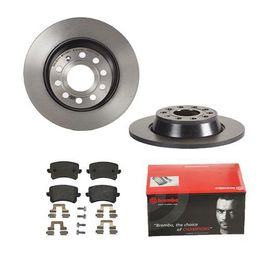 Brembo Bremsscheiben Ø282mm + Bremsbeläge hinten für VW PASSAT VARIANT Seat