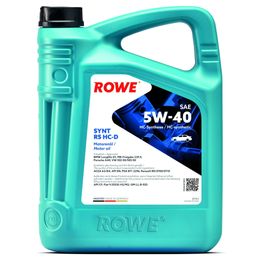 ROWE HIGHTEC SYNT RS HC-D SAE 5W-40 5l Motoröl Teilsynthetiköl 20163-0050-99