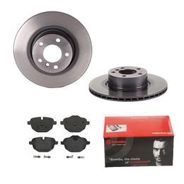 Brembo Bremsscheiben COATED Ø330mm + Bremsbeläge hinten für BMW X3 F25 X4 F26