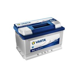 Varta Starterbatterie BLUE dynamic 12V 72Ah 680A für SUZUKI VW SEAT PEUGEOT FENDT DAF SAAB PORSCHE OPEL BMW NISSAN RENAULT FIAT CITROËN FORD CHEVROLET