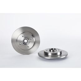 Brembo Bremsscheibe BEARING DISC LINE hinten rechts links voll 268mm für PEUGEOT CITROËN DS (CAPSA) 1619238880 424946 424945 08.A729.17