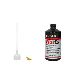 Eufab Nachfüllflasche für Reifenreparaturset (450 ml) (21069) Zubehör