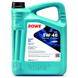 ROWE HIGHTEC SYNT RSi SAE 5W-40 (20068) Teilsynthetiköl 5L (20068-0050-99) für