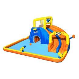 Bestway&reg; H2OGO!&reg; Mega-Wasserpark Splash Course&trade; mit Dauergebl&auml;se 710 x 310 x 265 cm