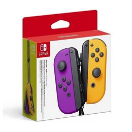 Nintendo Joy-Con 2er-Set Neon-Lila/Neon-Orange Zubehör Nintendo