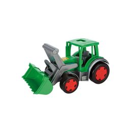 Wader Wozniak Spielzeug-Traktor Gigant Traktor zum Sitzen mit großer Frontschaufel