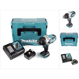 Makita Akku-Schlagschrauber DTW 1001 RF1J Akku Schlagschrauber 18V 3/4“ 1050Nm Brushless + 1x Akk