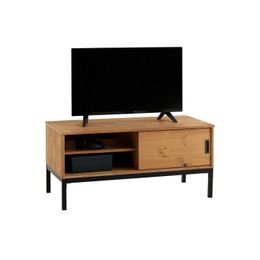 Idimex Lowboard SELMA, Lowboard Fernsehtisch TV Möbel Tisch Schrank 1 Tür Industrial Design h