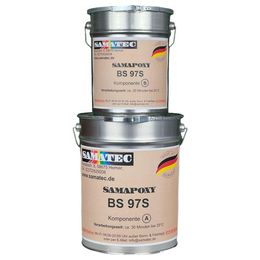 Samatec Harzfarbe Bodenbeschichtung BS97s 5kg glänzend Bodenfarbe Garage inkl. VSK