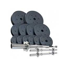 ScSPORTS® Hantel-Set Hanteln Kurzhanteln Langhantel Set Gewichte 31mm Verstellbar