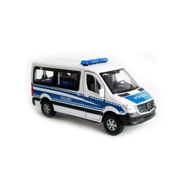Welly Modellauto MERCEDES BENZ Sprinter Polizei Modellauto Metall Modell Auto Spielzeugauto Kinder Geschenk 92