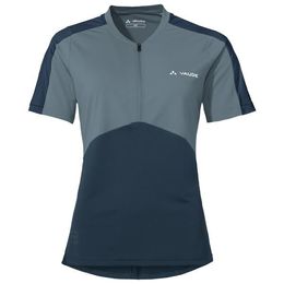 Vaude - Women's Altissimo Shirt II - Radtrikot Gr 36 blau/grau