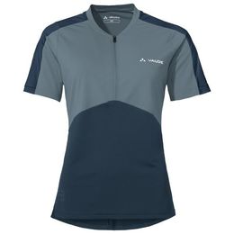 Vaude - Women's Altissimo Shirt II - Radtrikot Gr 46 blau/grau