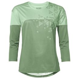 Vaude - Women's Moab L/S T-Shirt V - Funktionsshirt Gr 38 grün
