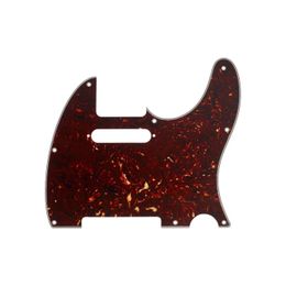 Fender E-Gitarre, Modern Style Pickguard Tele Tortoise Shell 4-Ply 8-Hole