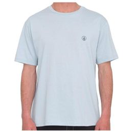 Volcom - Circle Blanks Heather S/S - T-Shirt Gr S grau