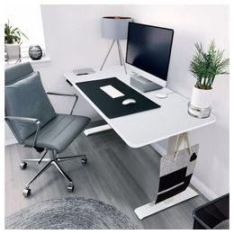 Home Deluxe Schreibtisch Höhenverstellbarer Schreibtisch elektrisch LUMINA
