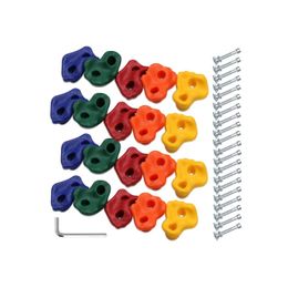 Randaco Klettergriff Klettergriffe für Spielturm Kletterwand Klettersteine Boulderwand (20-St)