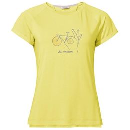 Vaude - Women's Cyclist 2 - T-Shirt Gr 36 gelb