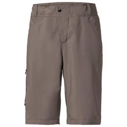 Vaude - Ledro Shorts - Radhose Gr M braun/grau