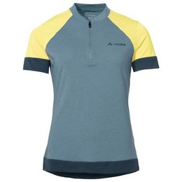 Vaude - Women's Altissimo Q-Zip Shirt - Radtrikot Gr 36 türkis