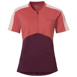 Vaude - Women's Altissimo Shirt II - Radtrikot Gr 36 rot/lila