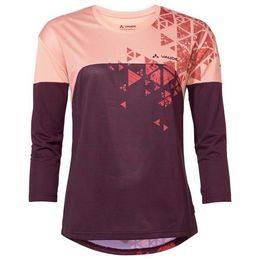 Vaude - Women's Moab L/S T-Shirt V - Funktionsshirt Gr 40 rot