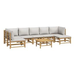 DOTMALL Gartenlounge-Set Garten-Ecksofa-Set (8-tlg)