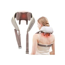LETGOSPT Nacken-Massagegerät Schulter Nackenmassagegerät mit Wärme
