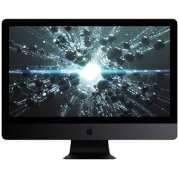 Apple iMac 27" 5K (Mitte-2017) Xeon W 3 GHz - SSD 1 TB - 32GB QWERTY - Spanisch