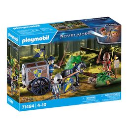 Playmobil 71484 Überfall auf Transportwagen Spielset, Mehrfarbig