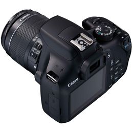 Spiegelreflexkamera EOS 1300D - Schwarz + Canon Canon EF-S MACRO 0.25/0.8ft f/0.25-0.8ft