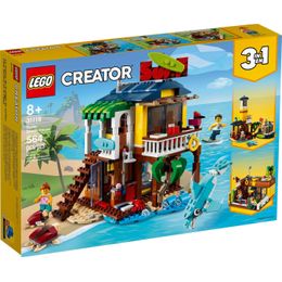 Lego® Konstruktionsspielsteine Lego® Creator 3in1 31118 Surfer-Strandhaus