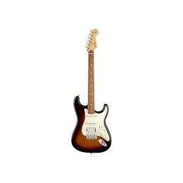 Fender E-Gitarre, Player Stratocaster HSS PF 3-Color Sunburst