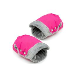 Intirilife Handwärmer, Handwärmer Handschuhe mit Fleece für Buggy Kinderwagen Universalgröße