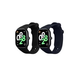 kwmobile Uhrenarmband 2x Sportarmband für Xiaomi Redmi Watch 4