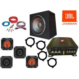 DSX JBL Set für BMW 1er E81 E87 E82 2004-2013 Set Laut Auto-Lautsprecher (420 W)