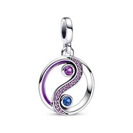 Pandora Charm-Einhänger Pandora ME Yin und Yang Medaillon aus 925er Silber