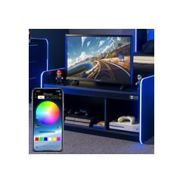 X Rocker TV-Regal Electra Gaming TV-Regal mit RGB-Beleuchtung & App-Steuerung