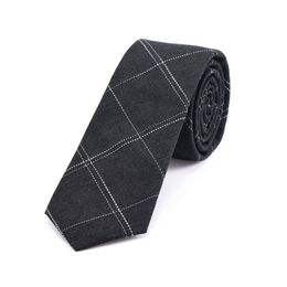 DonDon Krawatte Herren Krawatte 6 cm (Packung