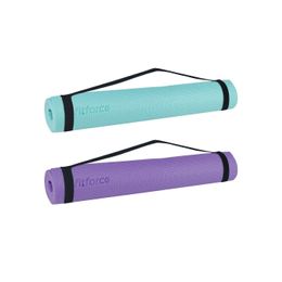 Fitforce Yogamatte Fitforce Yogamatte mit Tragegurt Sportmatte rutschfest