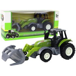 LEAN Toys Spielzeug-Traktor Traktorbagger Landwirtschaftliches Fahrzeug Spielzeug Spielwaren