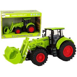 LEAN Toys Spielzeug-Traktor Traktor Spielzeug Spielware Reibungsantrieb Landmaschinenfahrzeug