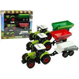 LEAN Toys Spielzeug-Traktor Sprühgerät Ackerschlepper Traktoren Landmaschinenfahrzeug Spielspaß